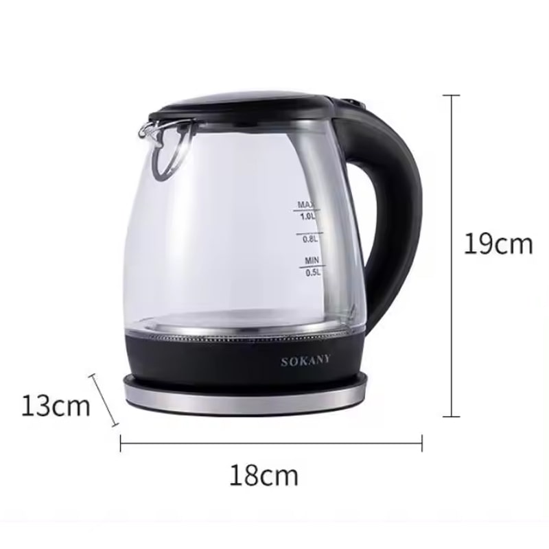 ელექტრო ჩაიდანი Sokany SK-613 – ყიდვა ყველაზე იაფად ან განვადებით