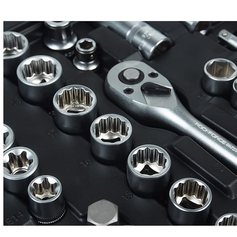 172 ნაჭრიანი ხელსაწყოების ნაკრები RockForce RF-41723-5 – ყიდვა ყველაზე იაფად ან განვადებით