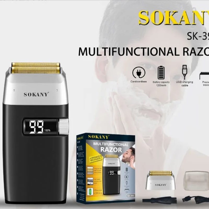 საპარსი Sokany SK-395 – ყიდვა ყველაზე იაფად ან განვადებით