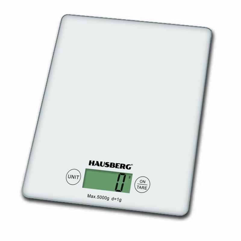 სამზარეულოს სასწორი 5კგ Hausberg HB-6011 – ყიდვა ყველაზე იაფად ან განვადებით