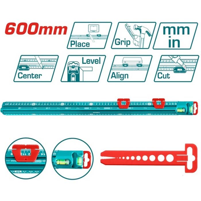 Multifunctional ruler Total TMT646003 – ყიდვა ყველაზე იაფად ან განვადებით