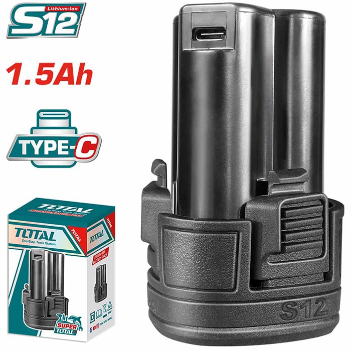 აკუმულატორი 12V 1.5Ah TOTAL TBLI12153 – ყიდვა ყველაზე იაფად ან განვადებით