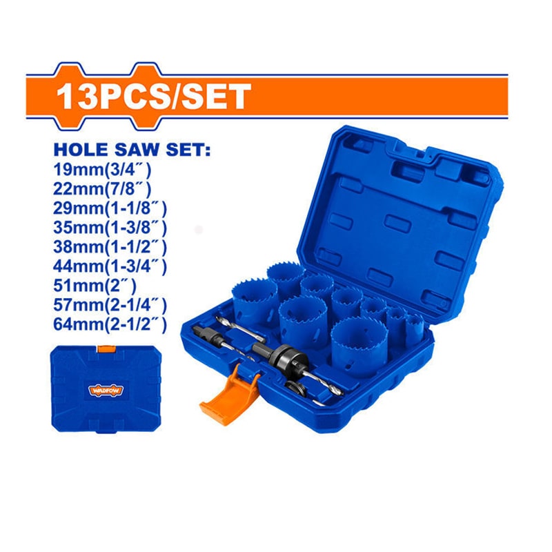 მრგვალად საჭრელი ხელსაწყოების 13ც-ნი კომპლექტი WADFOW WKJ3413 – ყიდვა ...