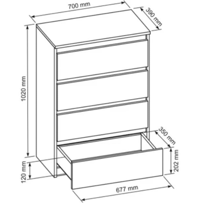 კომოდი Gelens IS0243 – ყიდვა ყველაზე იაფად ან განვადებით