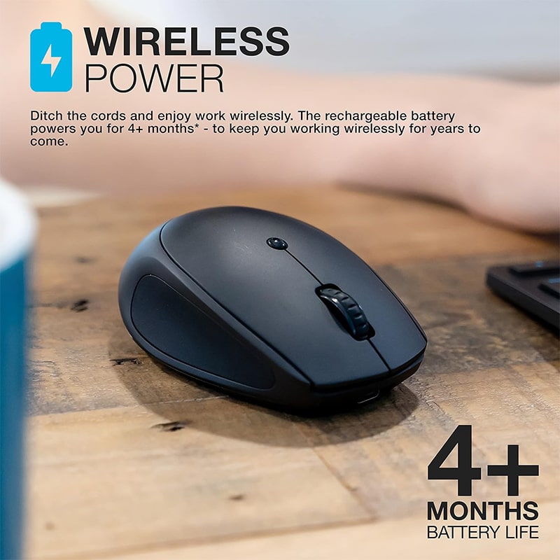 უსადენო მაუსი Jlab Go Charge Mouse Black – ყიდვა ყველაზე იაფად ან ...