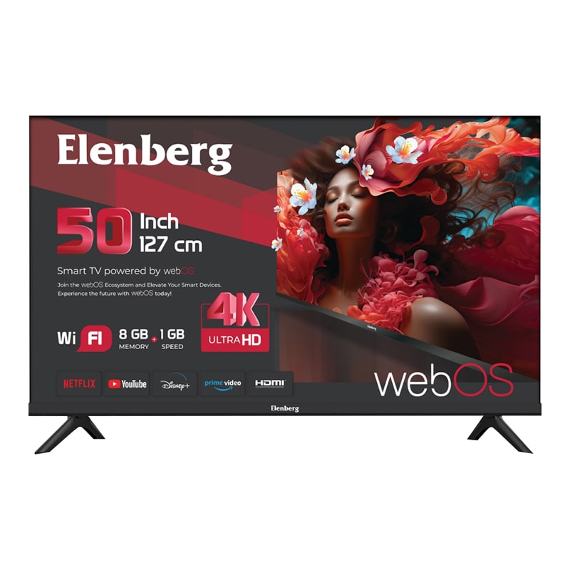 Smart 4K ტელევიზორი ELENBERG TV-50EBG925/EU – ყიდვა ყველაზე იაფად ან ...