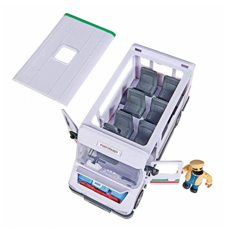 სათამაშო ავტობუსი და საგზაო ნიშნები Simba Fireman Sam Trevor's Bus wit ...