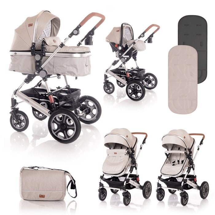 Baby stroller set LORELLI LORA SET Beige(10021282054) – ყიდვა ყველაზე ...