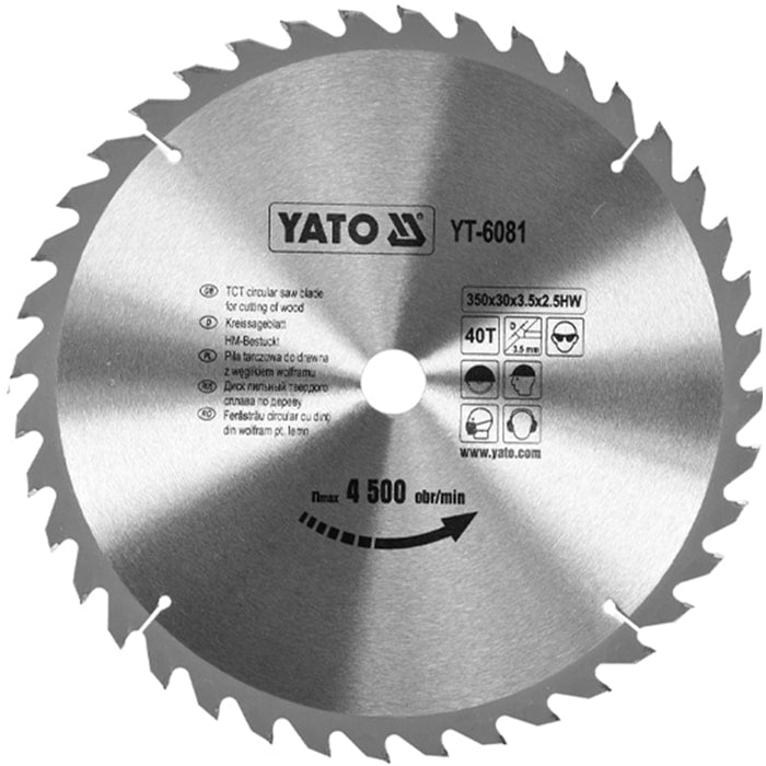 Wood cutting disc Yato YT6081 – ყიდვა ყველაზე იაფად ან განვადებით