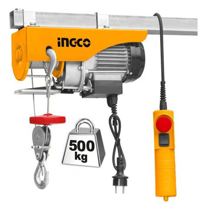 ელექტრო ამწე(ტალი) 500კგ INGCO EH5001 – ყიდვა ყველაზე იაფად ან განვადებით