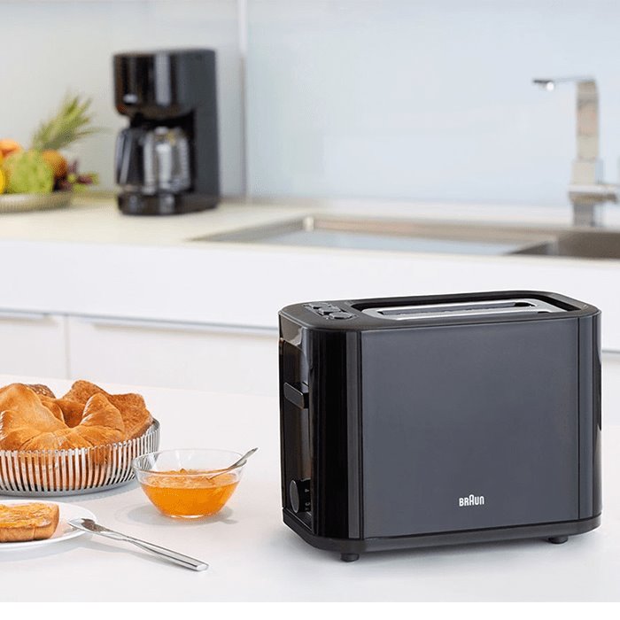 Toaster BRAUN HT3010BK – ყიდვა ყველაზე იაფად ან განვადებით