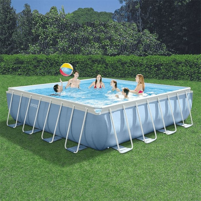 Frame pool with filter 16650 liters Intex 28764 Size: 427 cm x 427 cm ...